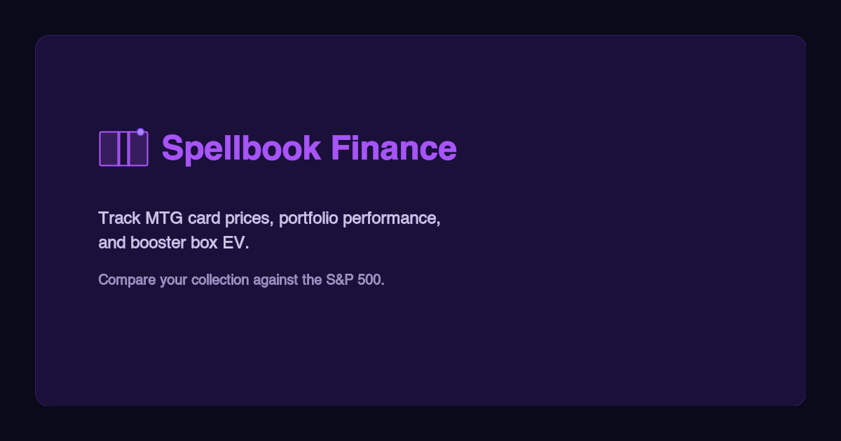 The Complete Guide to MTG Finance in 20… | SpellBook Finance